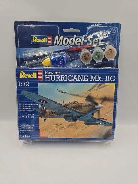1/72 CLASSIC REVELL Hawker Hurricane Mk.iic Model Kit 04144 - German ...