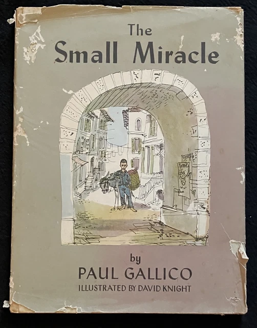 HB/DJ THE SMALL Miracle/Paul Gallico/David Knight 1953 1er Michael ...