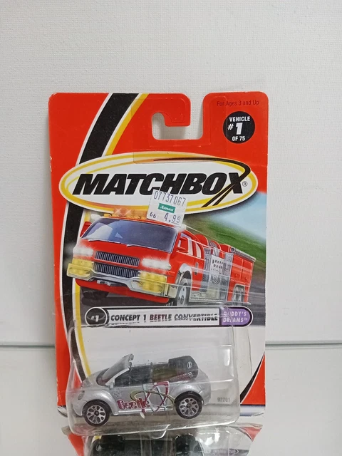 MATCHBOX CONCEPT 1 Beetle Convertible On Blister EUR 5,58 - PicClick DE