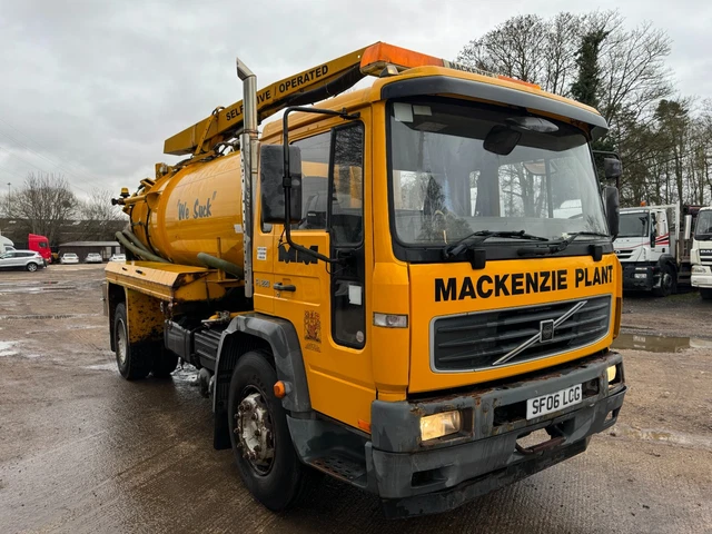 VOLVO FL220 WHALE Vacuum Tanker Jetter 18 Tonnes NO VAT to pay £5,990.00 - PicClick UK