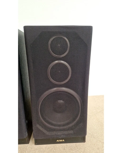 AIWA SX-E91 - Hi-Fi Speakers - Black - Good Condition £115.99 - PicClick UK