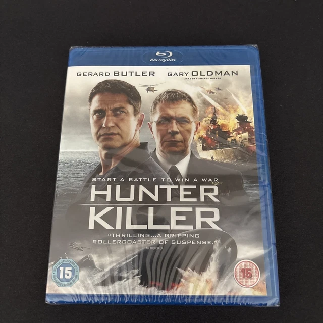 HUNTER KILLER ( Blu-ray) Gerard Butler Gary Oldman New & Sealed free P ...