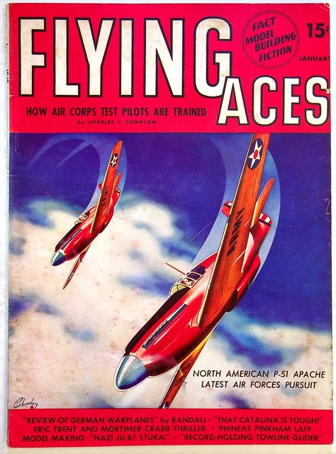 FLYING ACES PULP / Magazine Jan 1942 Vol. 40 #2 VG+ 4.5 £12.08 ...