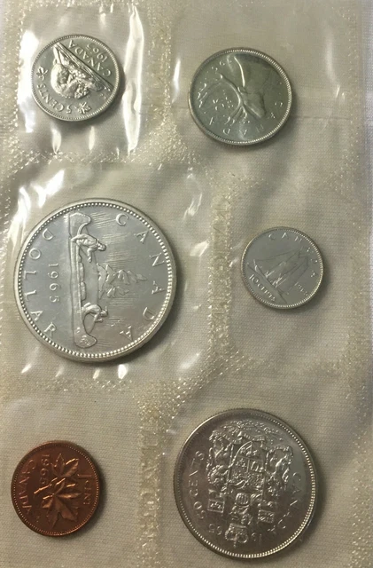1965 CANADIAN UNCIRCULATED Set $85.00 - PicClick CA