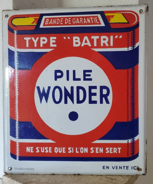 GLAZED SHEET PLATE, Wonder Battery, Rectangular Chamferred, 1950 £248. ...