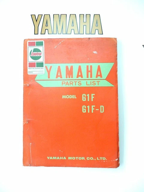 YAMAHA GIF CATALOGUE, GIF Parts List, GIF Yamaha Parts Catalogue, GIF-D ...