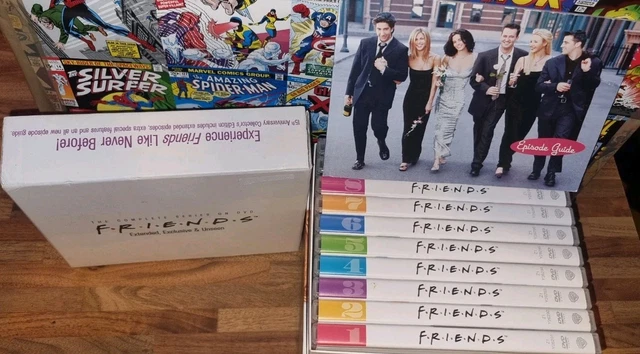 FRIENDS SERIES 1-10 Complete Box Set DVD 2009 Ultimate with Book and ...