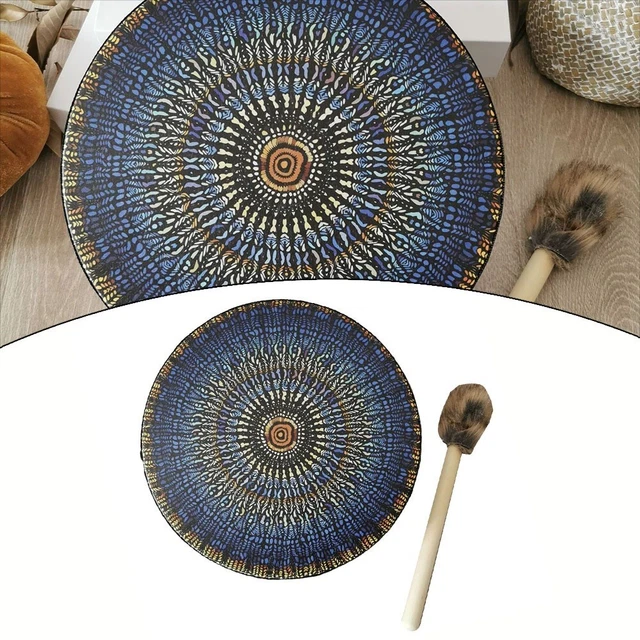 TAMBOUR CHAMAN AUTHENTIQUE pour cérémonies spirituelles élevez vos ...