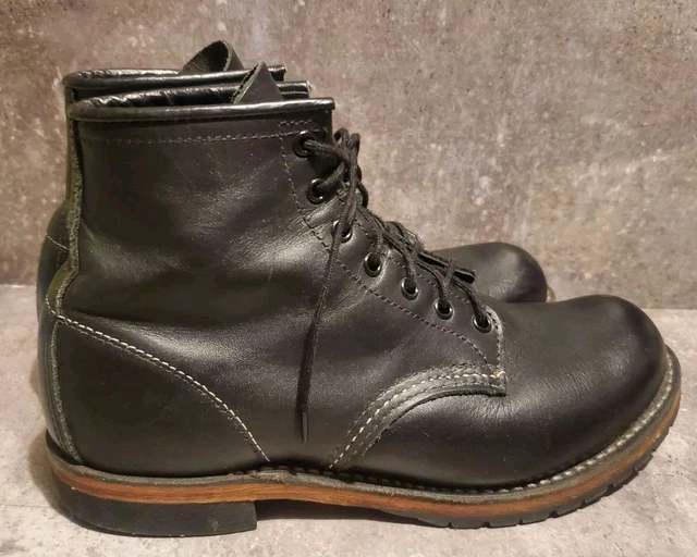 RED WING HERITAGE 9014 Beckman Black Boots Mens Size 7D....Fast ...