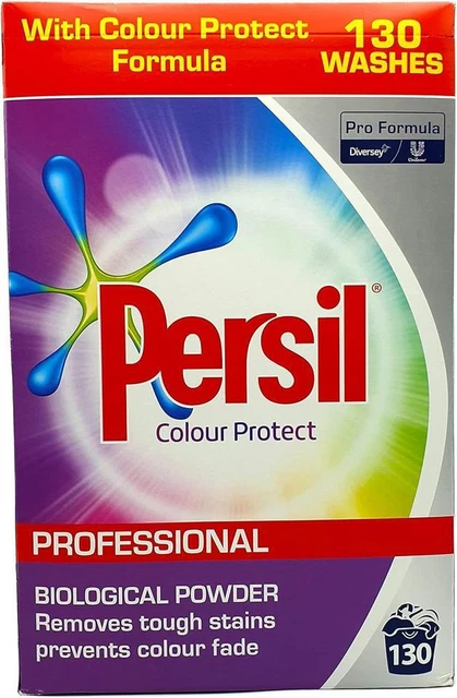 PERSIL COLOUR DETERGENT Protect 130 Wash Professional Biological ...