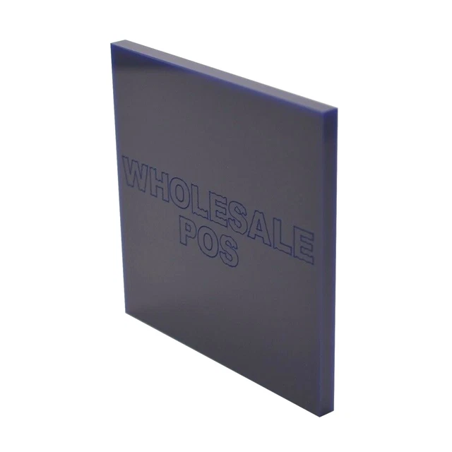 NAVY BLUE ACRYLIC Perspex® Sheet / Blue 744 / 5mm Thickness / Custom ...