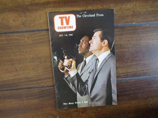 1965 CLEVELAND TV Mag(I SPY/ROBERT CULP/BILL COSBY/SMOTHERS BROTHERS ...