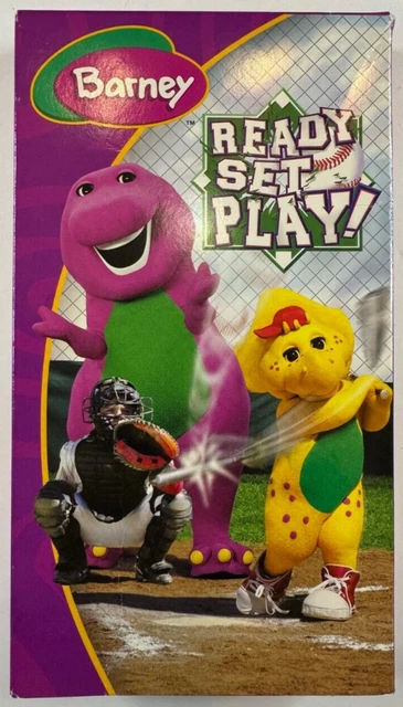 BARNEY &READY SET Play" VHS Video 2004 Item #20112 VHS Stereo 14 Songs ...