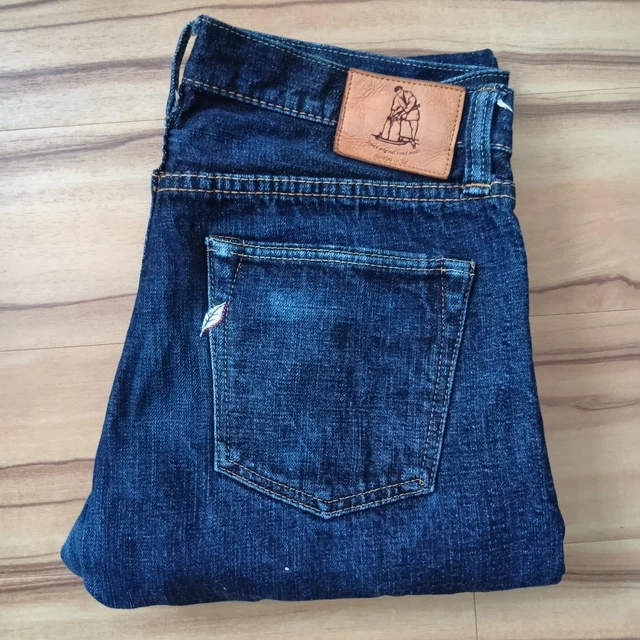 PURE BLUE JAPAN Syoaiya Selvedge Denim Slim Tapered Size 34 Made in ...
