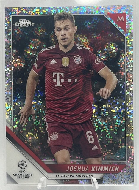 2021-22 TOPPS CROMATO UCL #84 Joshua Kimmich Speckle Refractor FC ...