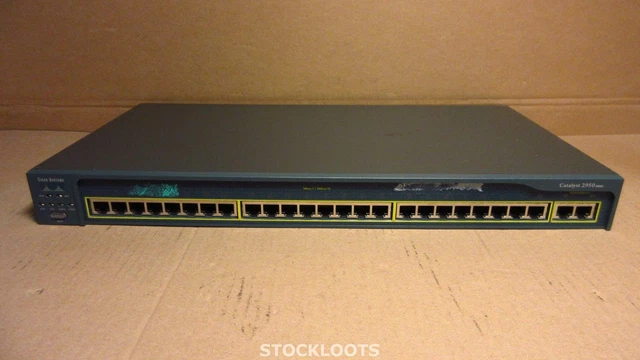 CISCO CATALYST WS-C2950T-24 24-Port Rack Managed Ethernet Switch EXCL ...