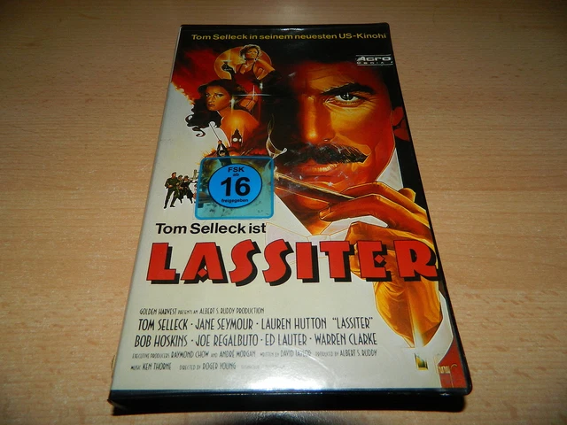 LASSITER - TOM Selleck - Jane Seymour - Lauren Hutton - Bob Hoskins - ACRON VHS EUR 19,90 ...