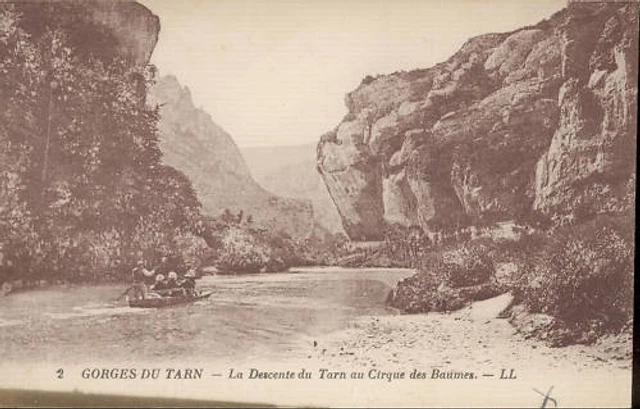 GORGES DU TARN-DESCENTE au Cirque des Baumes .... (E1431) EUR 6,00 ...