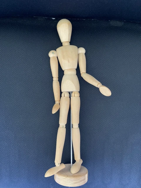 ARTIST MANNEQUIN DUMMY Model Figure Moveable Joints ~12 Inches Drawing ...