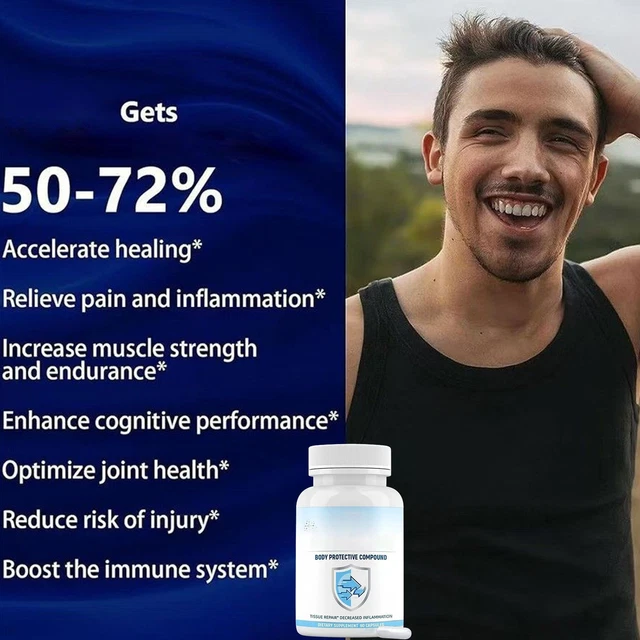 BPCS-157 60 CAPSULES - LAB/RESEARCH - Accelerate Muscle Tissue Repair £ ...