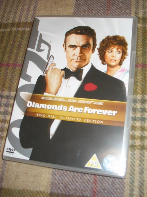 DIAMONDS ARE FOREVER DVD - James Bond, 007, Sean Connery, Jill St. John ...