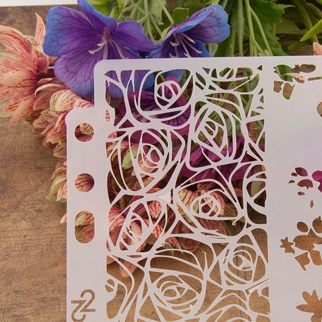 SCRAPBOOKING STENCIL PAINTING Templates Cake Stencils Decorating ...