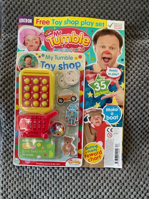 BBC CBEEBIES MR Tumble something special # 83 my tumble toy shop red ...