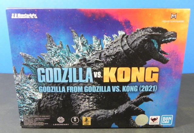 2021 SH MONSTERARTS Bandai Godzilla vs. Kong Godzilla Figurine NIB Monsterverse EUR 40,30 ...