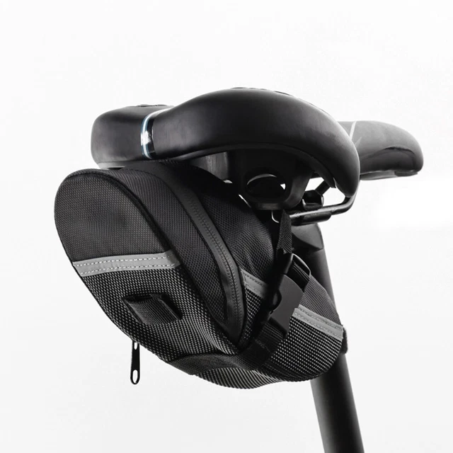 HIGH DENSITY 600D Fabric Bicycle Saddle Bag with Convenient ...