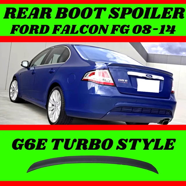 REAR BOBTAIL SPOILER For Ford Fg Falcon G6E Turbo Style Boot Trunk Wing ...