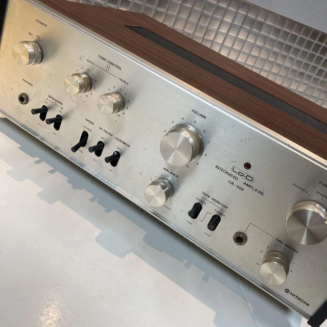 HITACHI LO-D PREMAIN Amplifier Hi-Fi Audio System Vintage Sound ...
