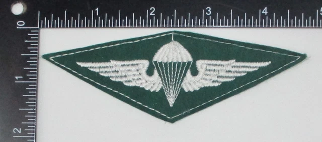 VINTAGE JORDANIAN ARMY COMMANDO Enlisted AIRBORNE PARACHUTE WINGS PATCH ...