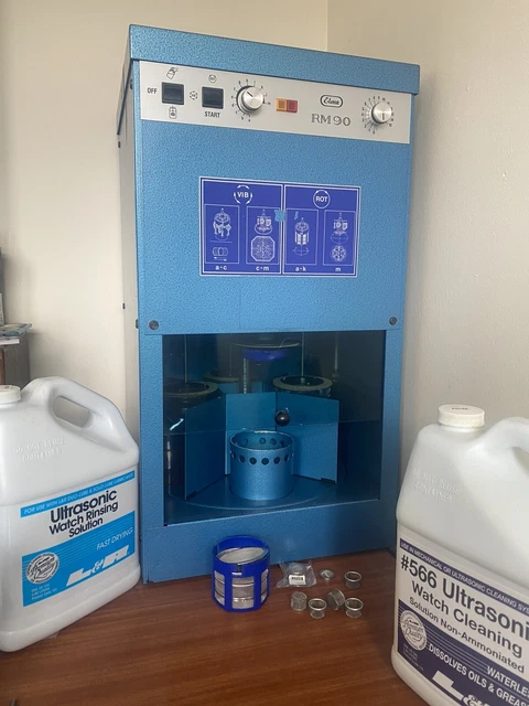 ELMA RM90 WATCH Cleaning Machine £1,000.00 - PicClick UK