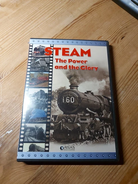 ATLAS EDITIONS LOCOMOTIVES: "Steam The Power and the Glory" ORIGINAL UK ...