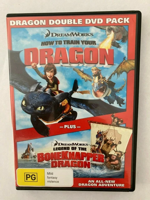 HOW TO TRAIN Your Dragon / Legend of the Boneknapper Dragon - DVD $6.50 ...