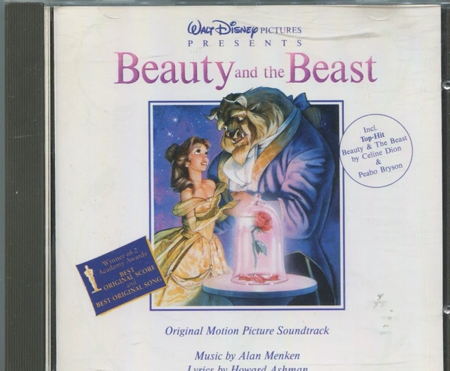 CD BEAUTY AND the Beast (Disney) Soundtrack Alan Menken (Polydor) 1991 ...