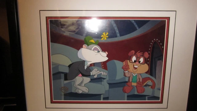 THE ANIMANIACS ANIMATED Series Original Production Cel Slappy Squirrel ...