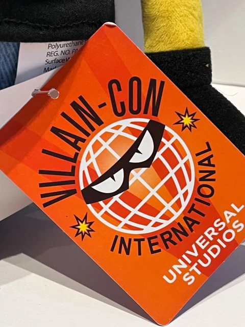 MINIONS PLUSH-SOFT TOY Villain-Con Stuart-Rare collectable Despicable ...