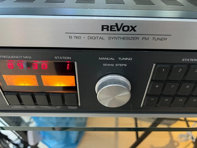 REVOX B760 DIGITAL Synthesizer FM Tuner EUR 390,00 - PicClick DE
