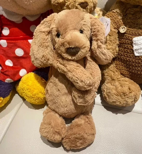 JELLYCAT BASHFUL TOFFEE Puppy 31cm Valentine Gift BNWT for Dog Lover £ ...