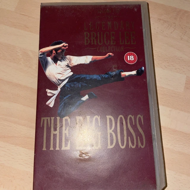 VHS THE BIG Boss - Legendary Bruce Lee Collection - PAL VHS Video Tape ...