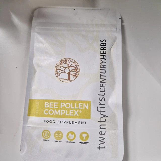 TWENTYFIRST CENTURY HERBS Bee Pollen Complex 60 capsules £9.99 ...