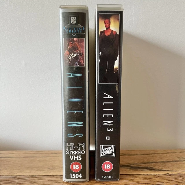 ALIENS & ALIEN 3 - VHS Video Tape Cassette Bundle In Case £13.27 ...