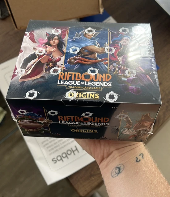 RIFTBOUND LEAGUE OF Legends TCG Origins Booster Box English Sealed £172 ...