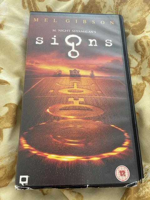 SIGNS / MEL Gibson ( VHS Tape Movie 2003 ) PAL £6.44 - PicClick UK