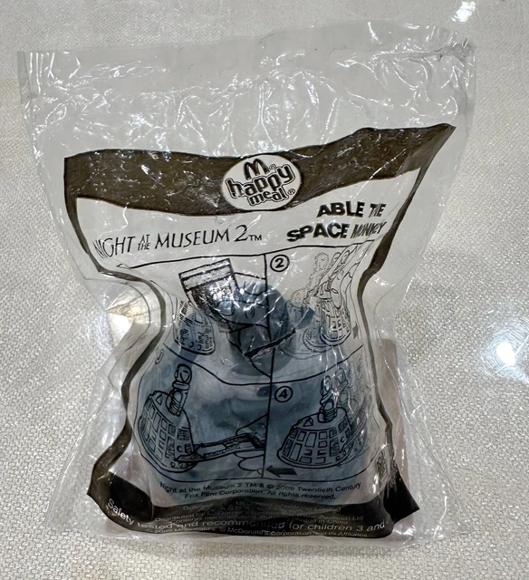 MCDONALDS HAPPY MEAL Toys 2009 Night At The Museum 2 - Able The Space ...