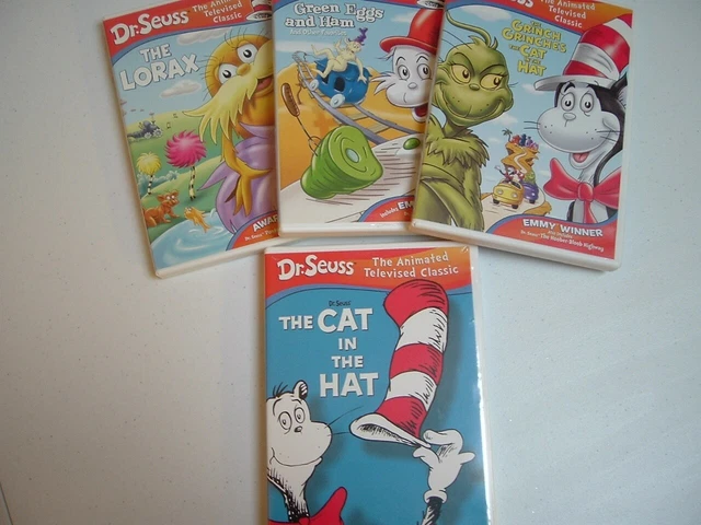 DR. SEUSS' THE Animated Televised Classic DVD's - Set of 4 Titles £4.42 ...