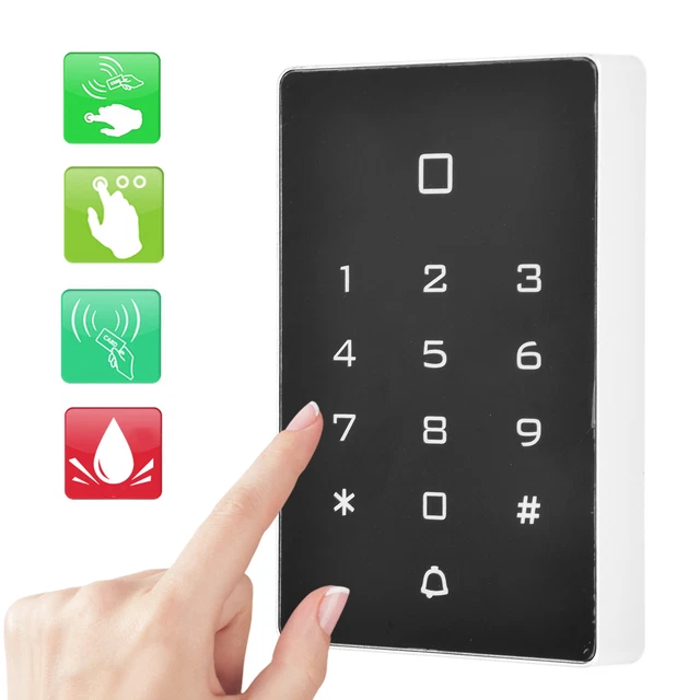 ACCESS CONTROL MACHINE ID Card Touch Password Keyboard Independent ...