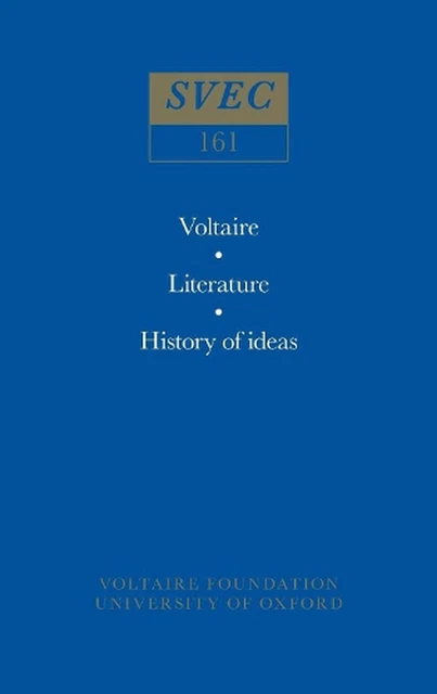 LIVRE DE POCHE Miscellany/Mlanges par Theodore Besterman (anglais) EUR ...
