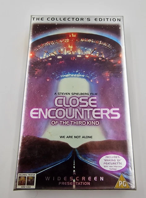 VHS VIDEO TAPE CLOSE ENCOUNTERS OF THE THIRD KIND Collectors Edition In ...